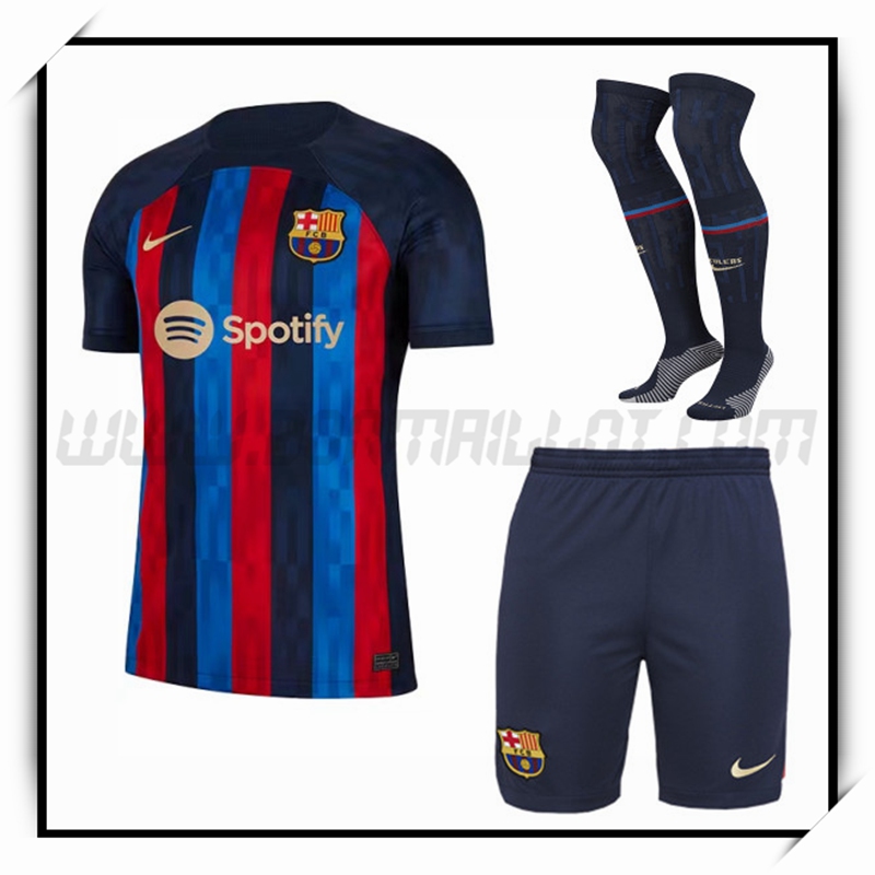 Boutique Vente Ensemble Maillot de FC Barcelone Domicile (Short ... Boutique Vente Ensemble Maillot de FC Barcelone Domicile (Short ...