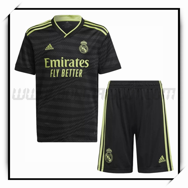 Boutique Vente Nouveau Ensemble Maillot Real Madrid Third Enfant 22/23 ... Boutique Vente Nouveau Ensemble Maillot Real Madrid Third Enfant 22/23 ...