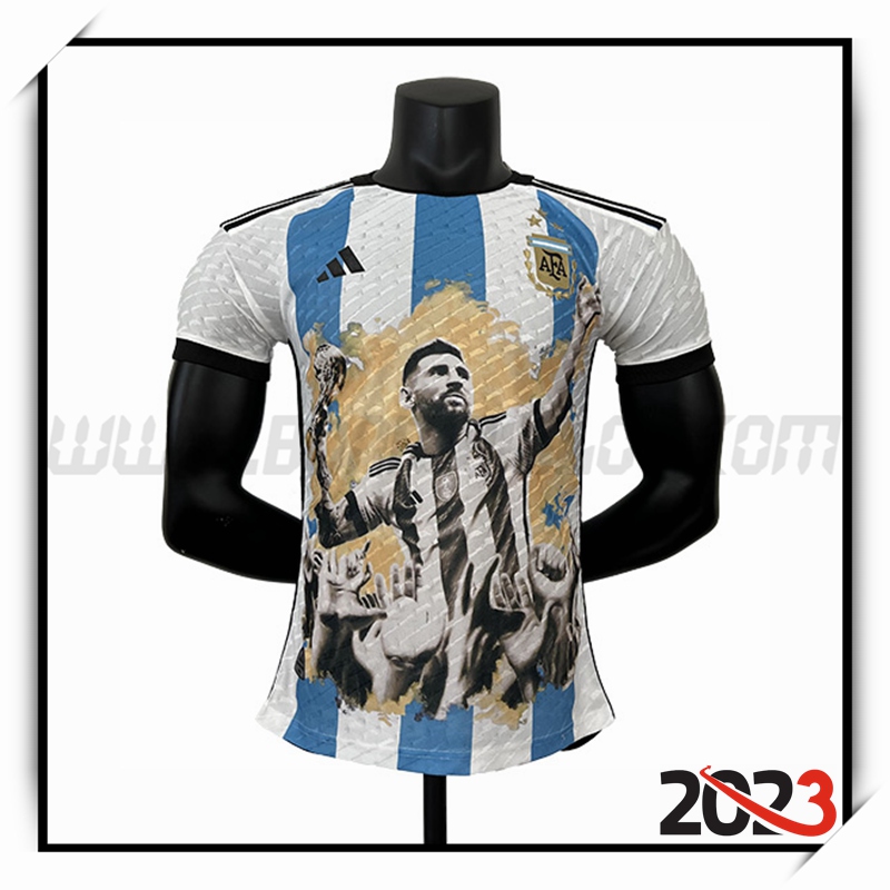 Bien Magasin Vendu Maillot Equipe de Argentine Messi 23/24 Special ... Bien Magasin Vendu Maillot Equipe de Argentine Messi 23/24 Special ...