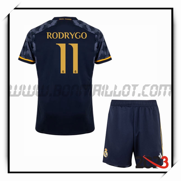 Meilleur Magasin Vente Ensemble Maillot Real Madrid RODRYGO #11 ...
