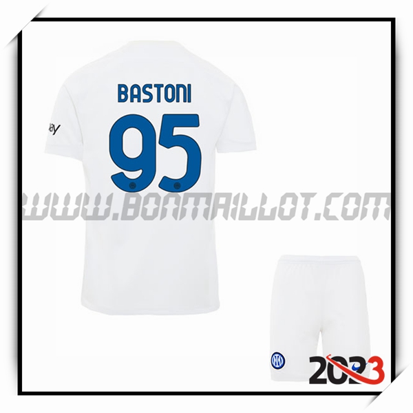 Meilleur Magasin Vente Ensemble Maillot Inter Milan BASTONI #95 ...