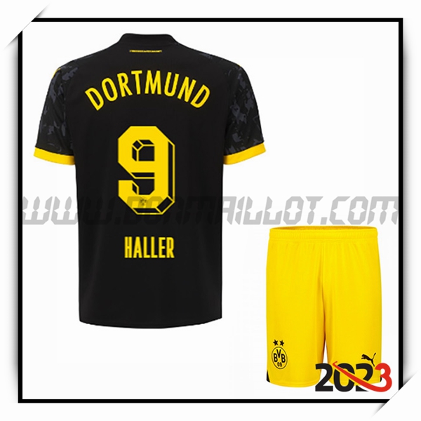 Bien Magasin Vendu Ensemble Maillot Dortmund BVB HALLER #9 Exterieur ...